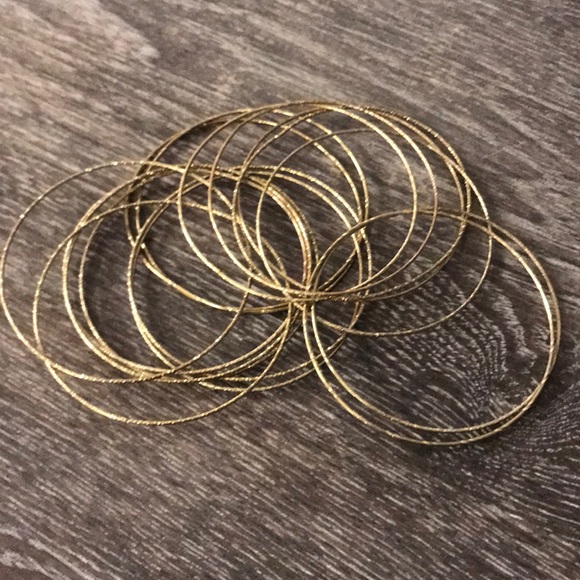 Jewelry | Gold Bangles | Poshmark